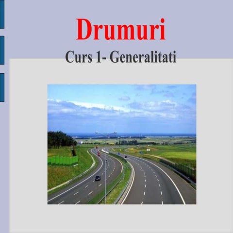curs drumuri ( constructii curs drumuri ) | PDF