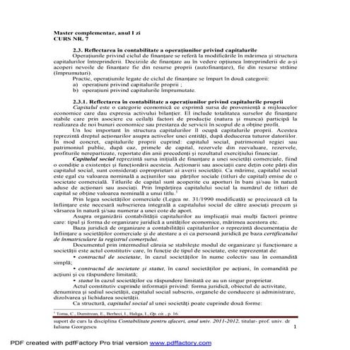 Curs mc 7_2011[1] | PDF