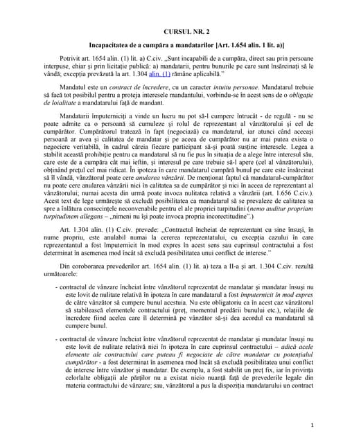 Teoria generala a contractului | PDF