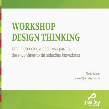 Workshop Design Thinking - part 1 | PPT