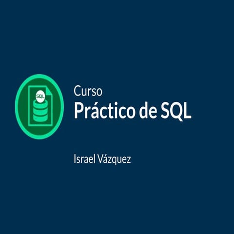 Curso Curso Practico De Sql Slidesplatzipdf