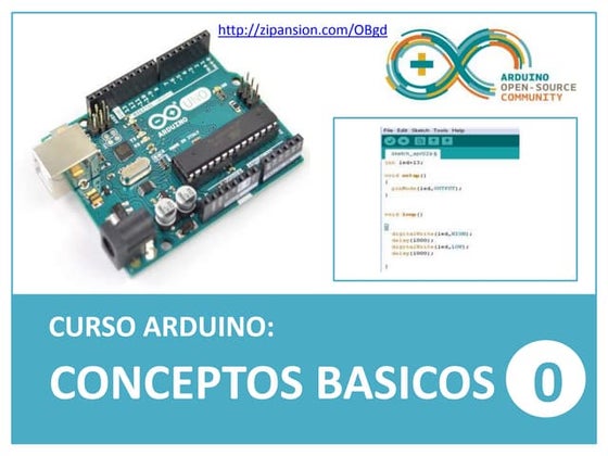 Curso Arduino Curso 1 Encender Led Tutorial Arduino Ppt 6640