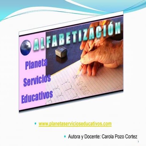 Curso de alfabetizacion a distancia | PPTX