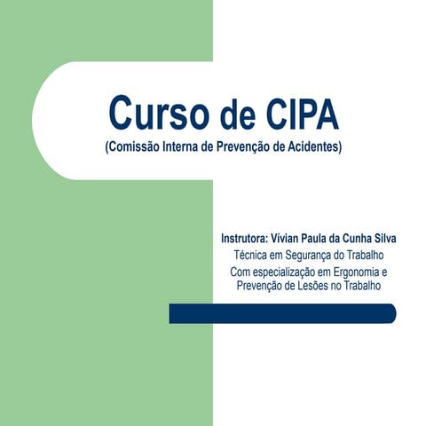 NR05 - Cipa - TREINAMENTO DA CIPA 2025 00 | PPTX
