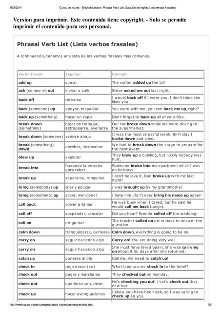 List simple present | PDF