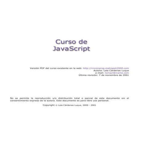 Manual de java script practico | PDF