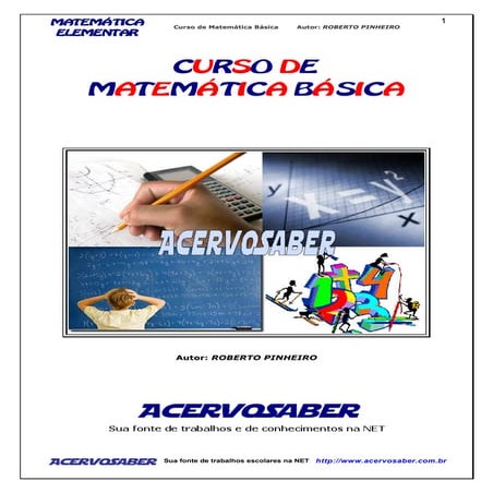 Curso de Matemática Básica | PDF