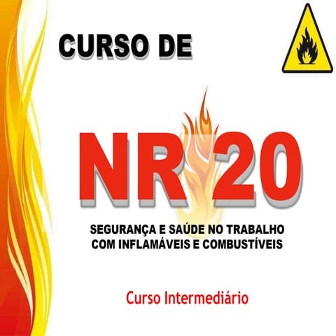 Treinamento NR 20 - Líquidos e Combustíveis Inflamáveis | PDF