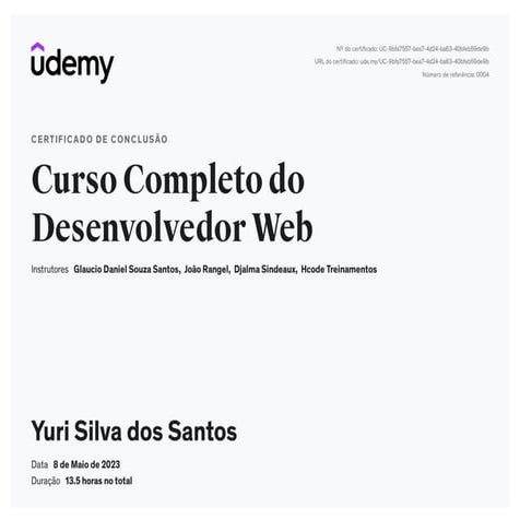 Curso Desenvolvedor Web Completo + 10 de projetos. | PDF