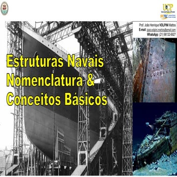 Aula 2 nomenclatura do navio - parte 2 | PDF
