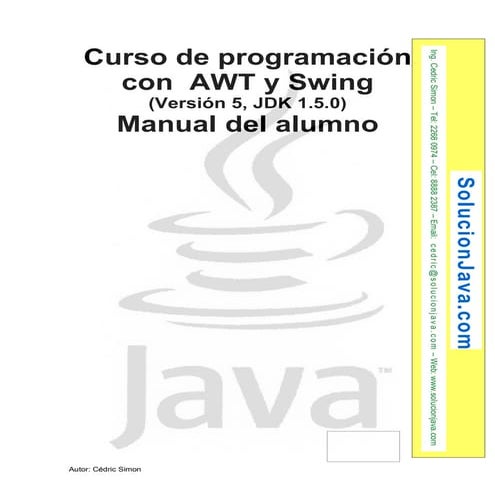 Curso java2 awt_swing | PDF | Computing | Technology & Computing