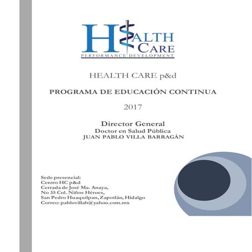 PROGRAMA DE EDUCACIÓN CONTINUA 2017 | DOCX