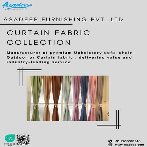 Curtain Fabric File | Sofa Fabric File | Asadeep Furnishing | PDF