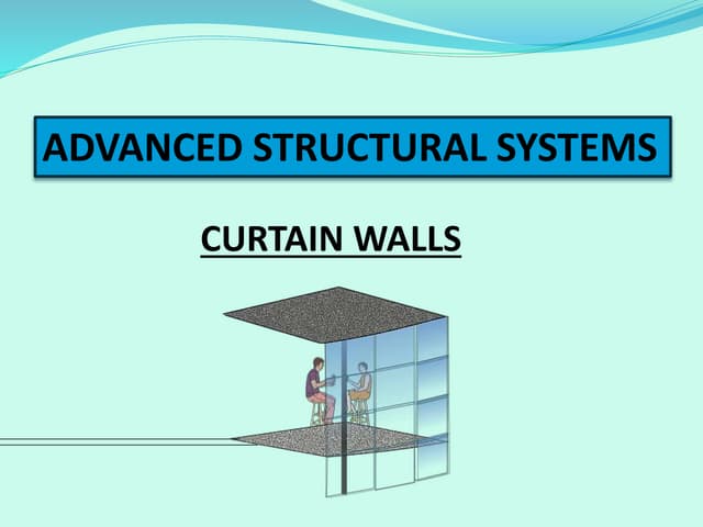 BUILDING TECHNOLOGY - Wall Panel Systems | PPTX
