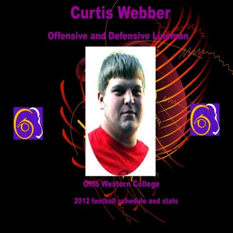 Curtis Webber 2012 football schedule | PPT