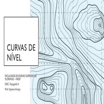 Curvas de Nível.pdf | Drawing and Sketching | Arts and Crafts