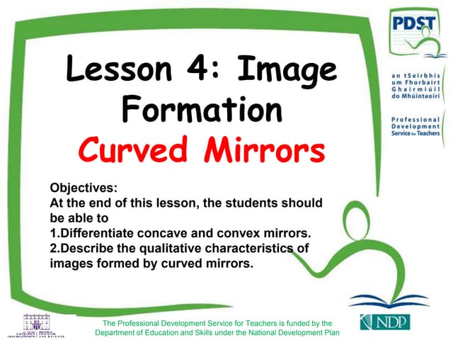 Curved Mirrors (Concave and Convex) | PPTX