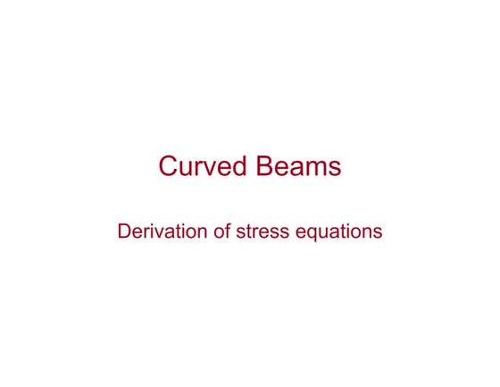 ME 205- Chapter 6 - Pure Bending of Beams.pdf | Physics | Science