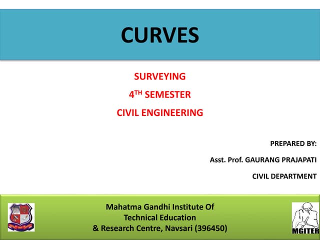 Lec. 11 setting out simple circular curve | PDF