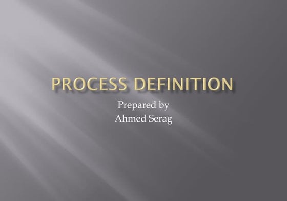 Process description | PPT