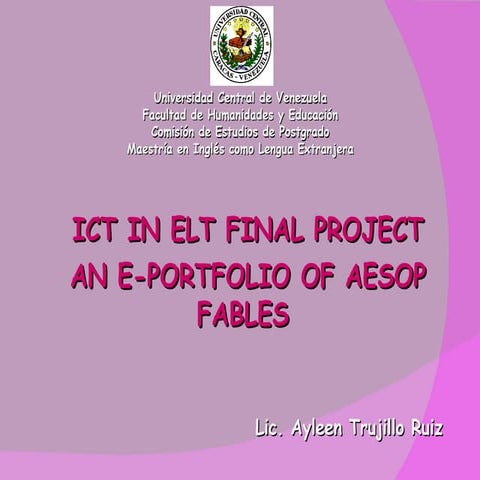 Integrated Unit of Study: Aesop's Fables | PPT