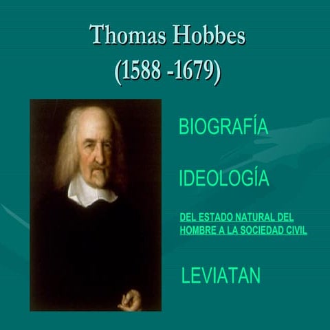 Thomas Hobbes | PPT
