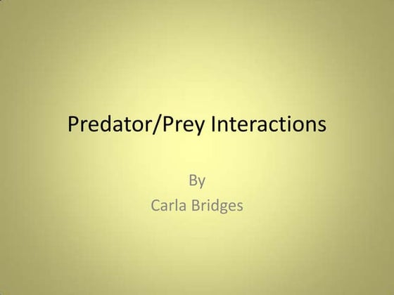 Lesson 5 predator and prey | PPT | Pet Supplies | Pets
