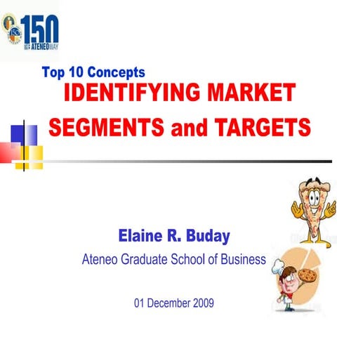 Chapter 8: Market Segments and Targets | PPT