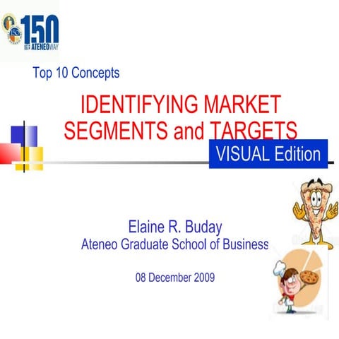 Chapter 8 Visual: Market Segments & Targets | PPT