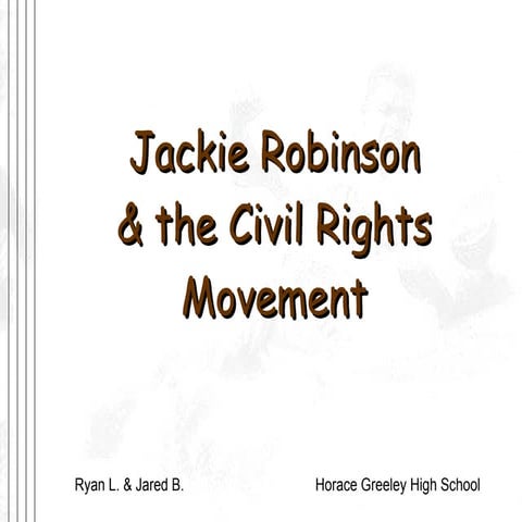 Jackie Robinson | PPT