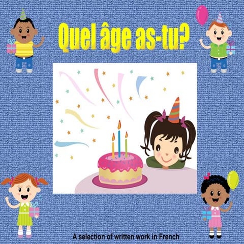 Quel âge as-tu? | PPT
