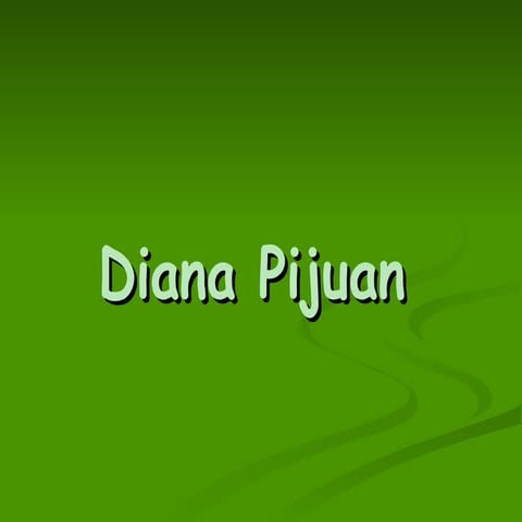 Presentació Diana Pijuan | PPT