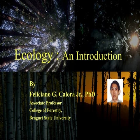 ecology | PPT