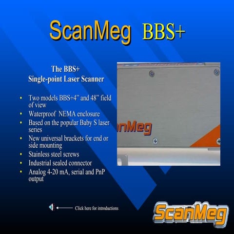 ScanMeg Single-point Laser Scanners | PPT