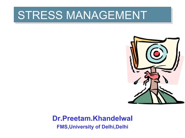 Stress Management (Comprehensive) PowerPoint Presentation 171 slides with 6 diagrams/charts, and ...