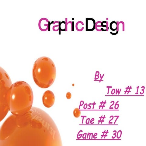 My graphic design | PPT