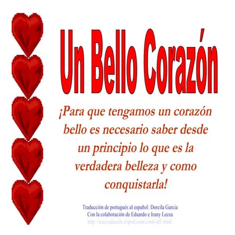 C:\users\usuario\documents\mis fotos\un bello corazón... | PPT