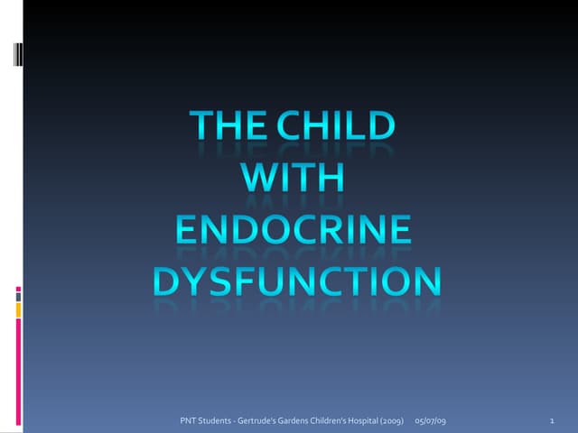 Approach to cushing syndrome dr vidyakar | PPT