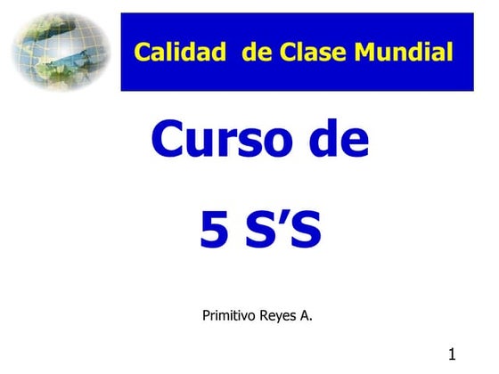 Presentación de la Metodología de las 5S | PDF