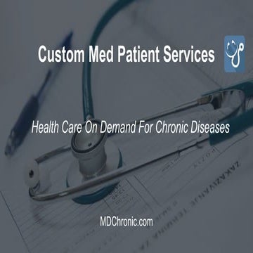 Custom med patient services 217 matt | PPTX | Health Insurance | Insurance