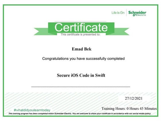 Sas training certificate | PPT