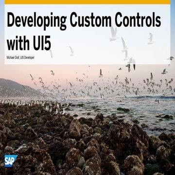 Developing Custom Controls With Ui5 Openui5 Video Lecture Ppt 6171