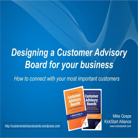 Customer advisory boards best practices | PPT