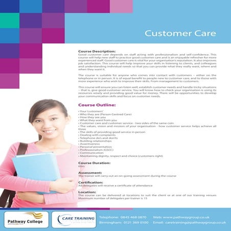 Customer Care Training Courses | PDF
