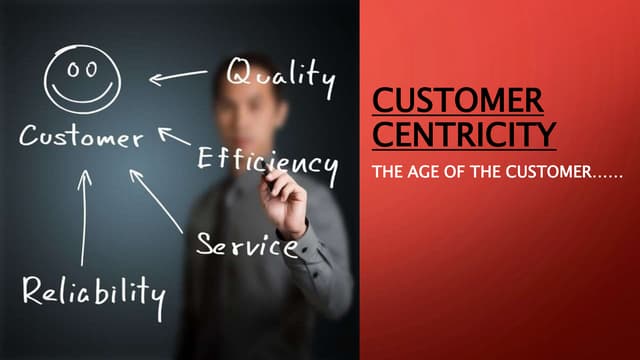 Customer centricity presentation | PPTX