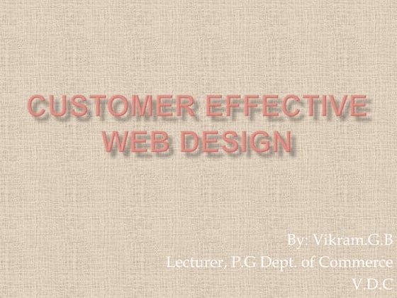 Presentation of web designing | PPTX | Web Design and HTML | Internet