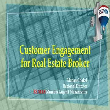 Customer Engagement for Real Estate Broker | PPTX