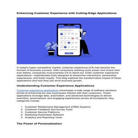 Enhancing Customer Experience with Cutti | DOCX