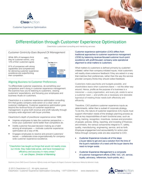 Customer experience overview | PPT