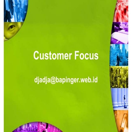 Seminar: Customer Focus | PDF | Business | Business and Finance